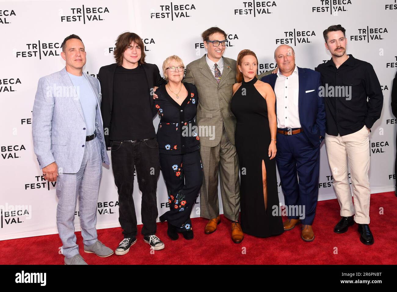New York, USA. 10th June, 2023. Annie Parisse, John Straley, Sarah ...