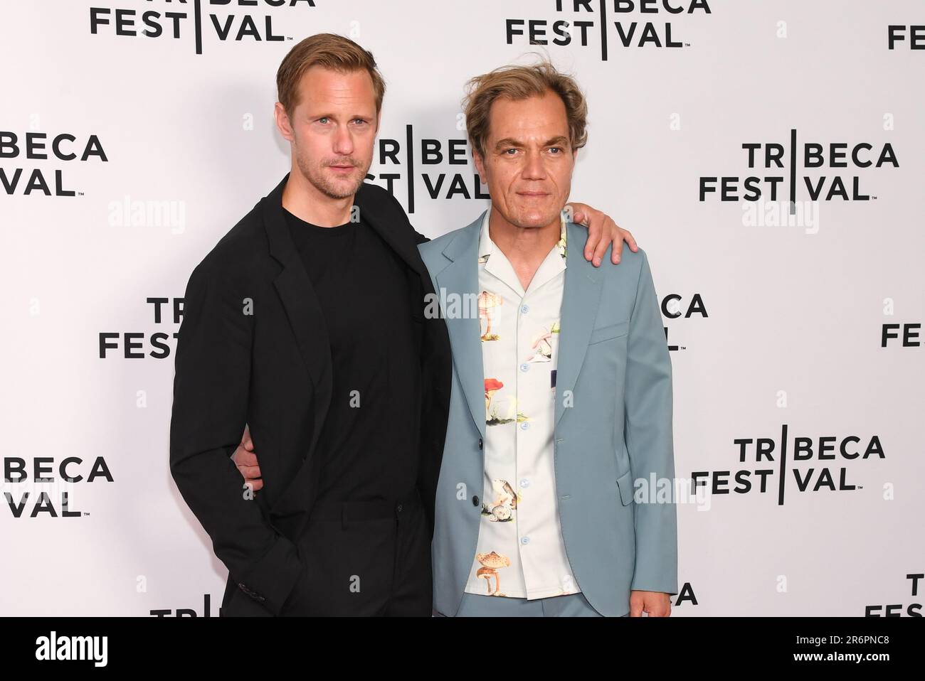 New York, USA. 10th June, 2023. Alexander Skarsgard and Michael Shannon ...