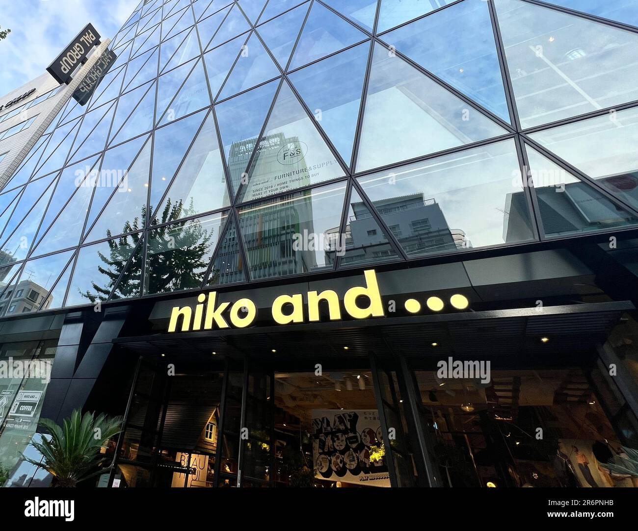 Tokyo, Japan - 3 May 2023: Niko and... fashion store in shibuya.it is ...