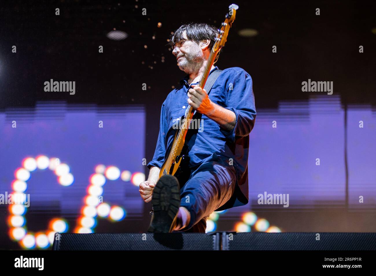 Porto, Portugal. 11th June, 2023. Alex James of the English rock band ...