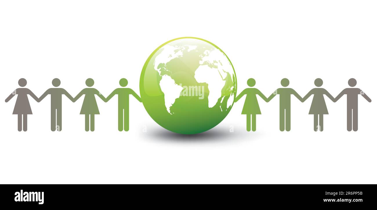 environmental global concept - vector EPS illustration Stock Vector ...