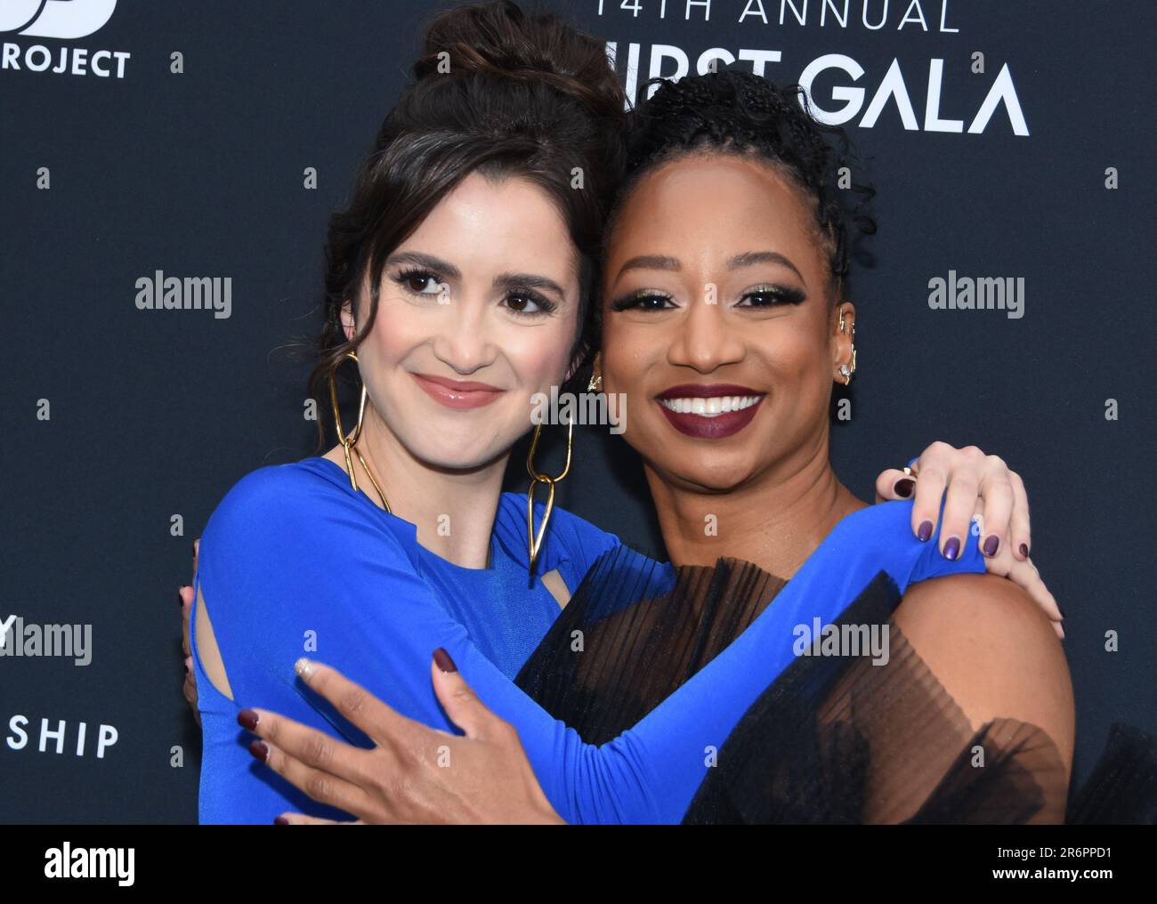 Los Angeles, California, USA 10th June 2023 (L-R) Actress/Singer Laura ...