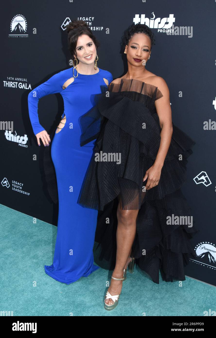 Los Angeles, California, USA 10th June 2023 (L-R) Actress/Singer Laura ...