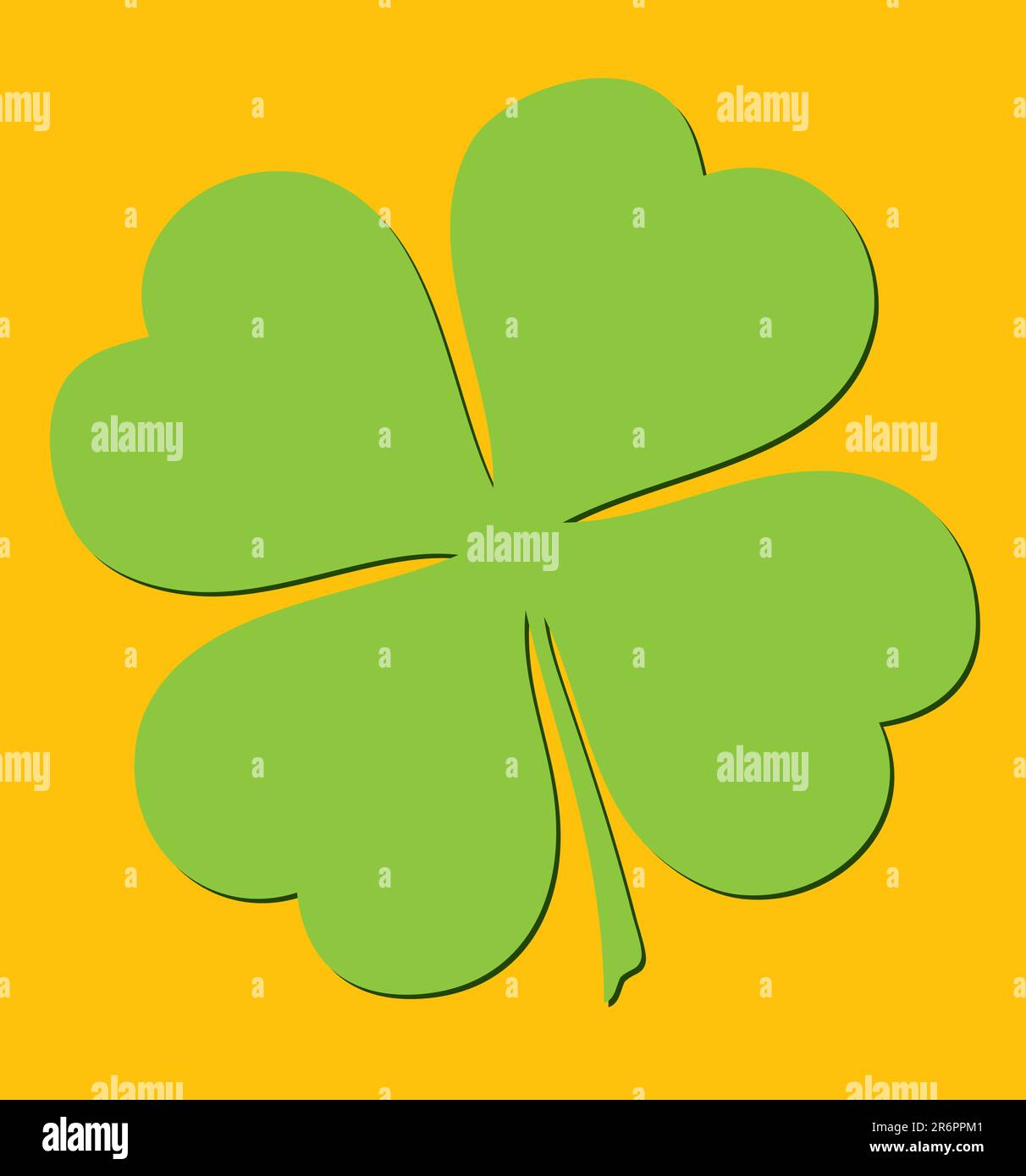 Clover shape hi-res stock photography and images - Alamy