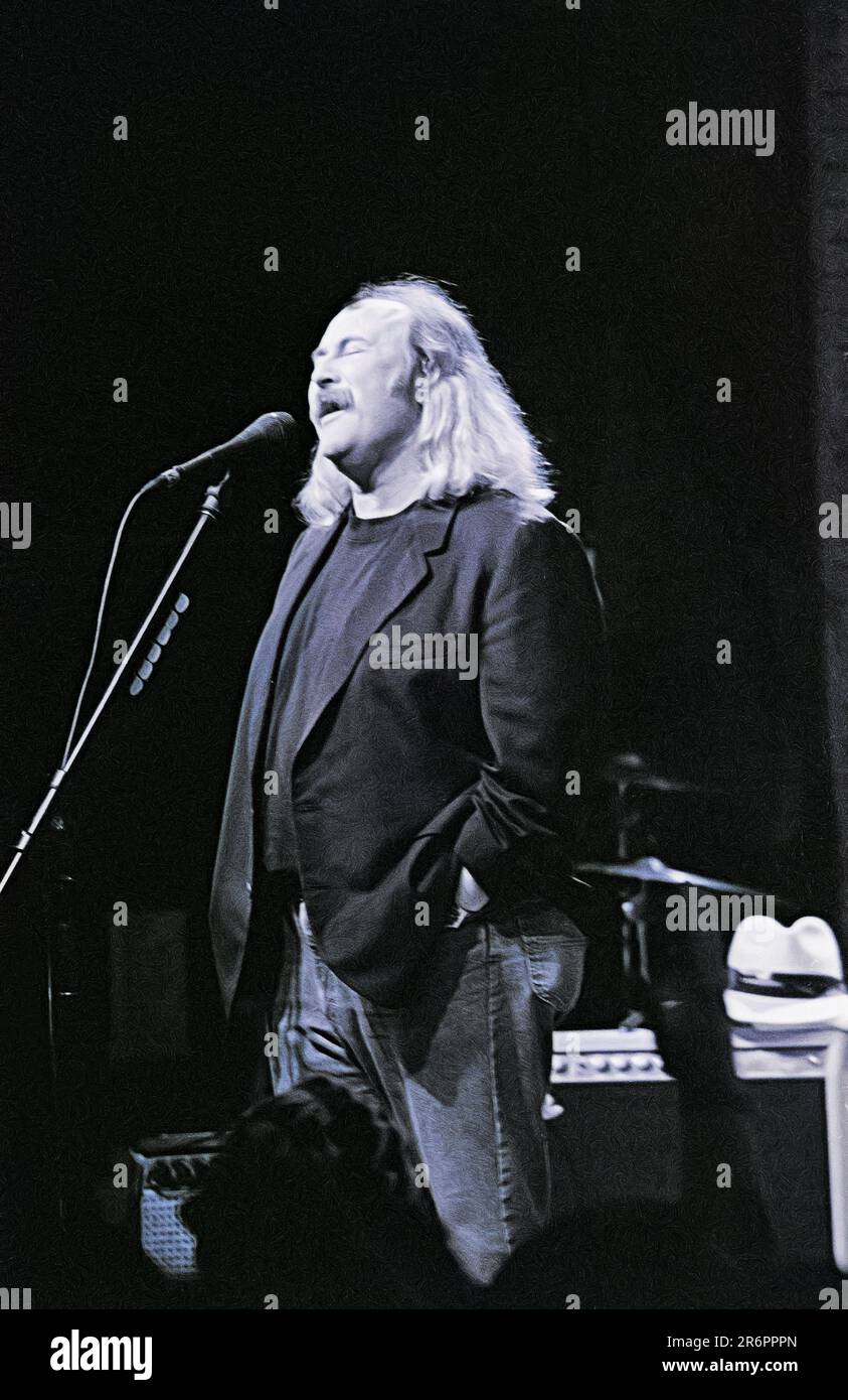 Crosby, Stills and Nash live. Celebrities from the March 1994 at the ...