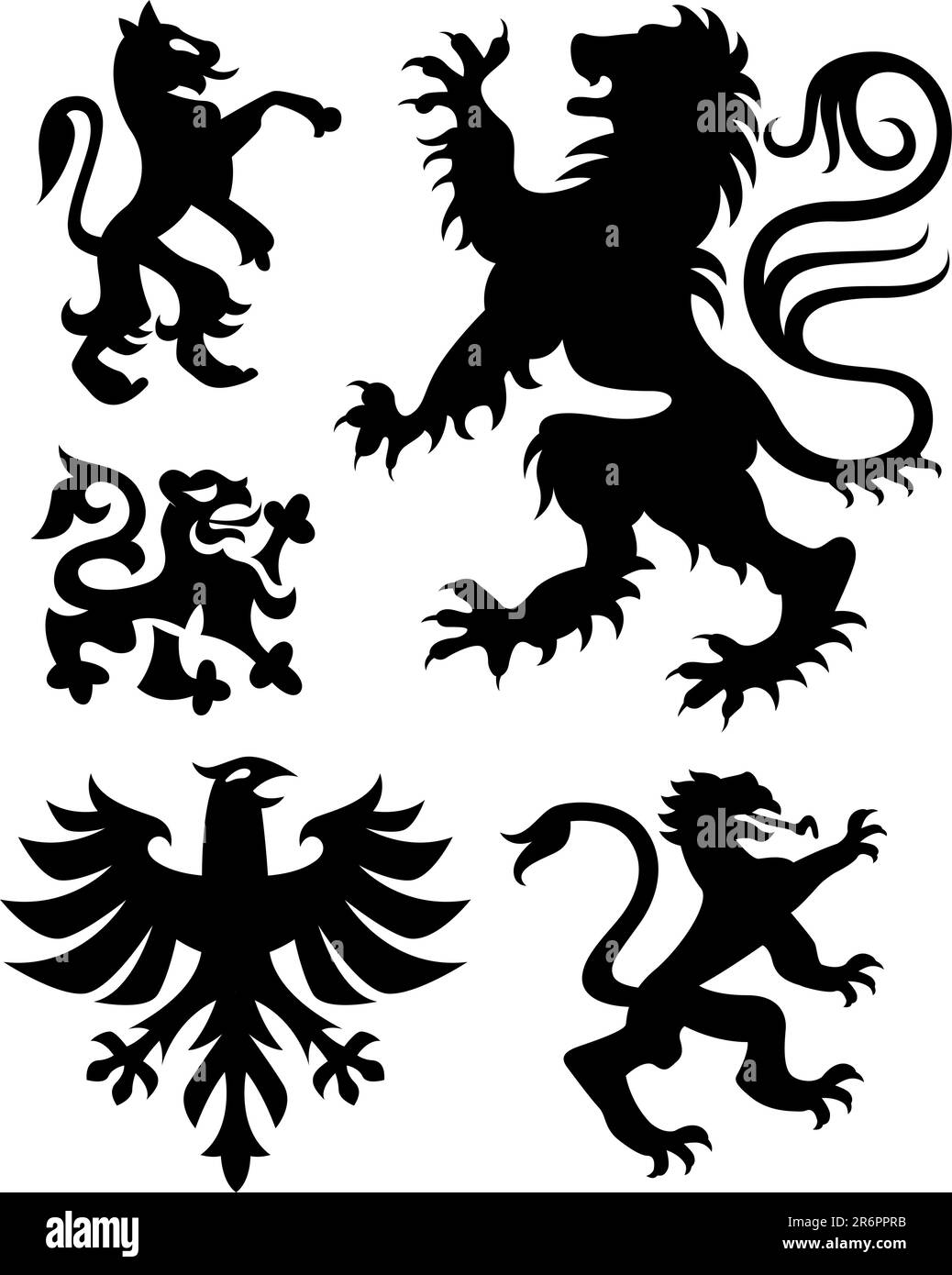 Traditional eagle Black and White Stock Photos & Images - Alamy