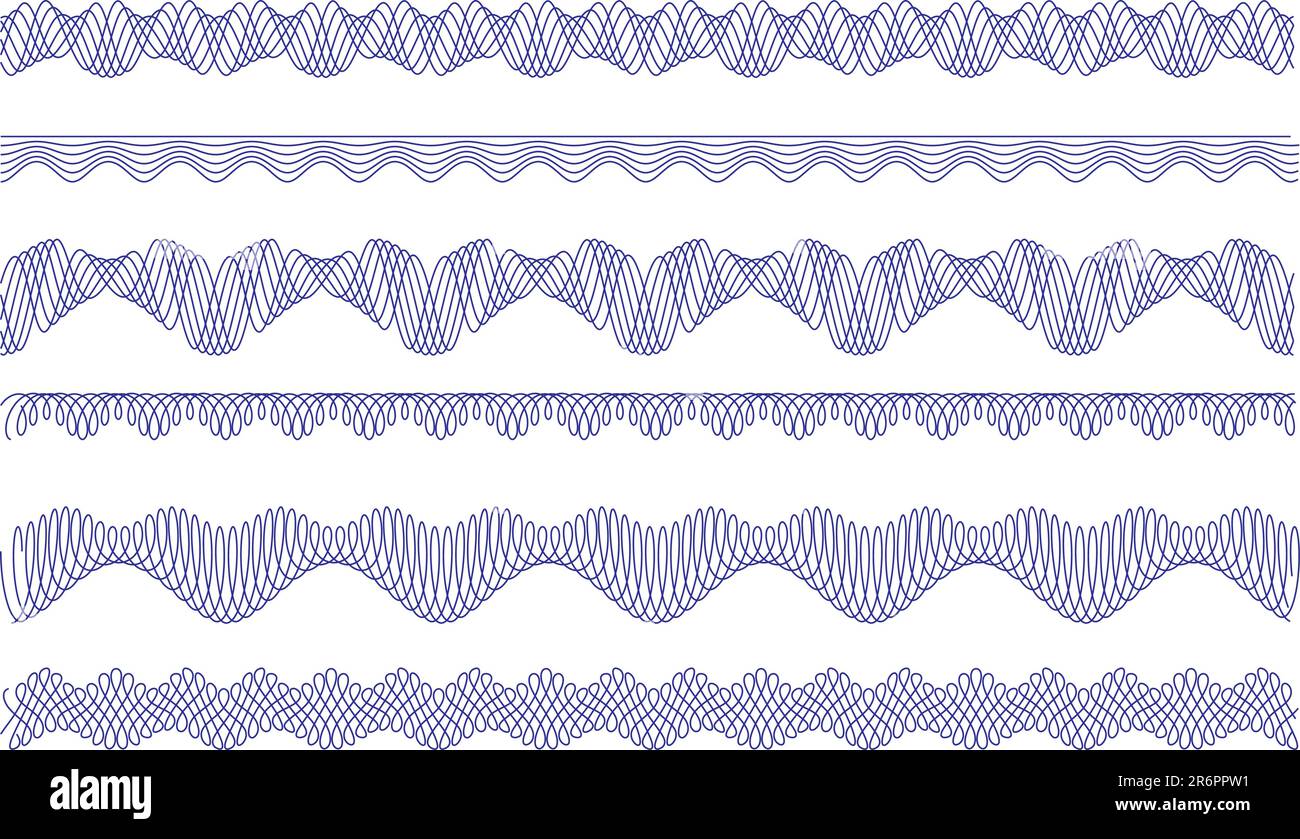 vector pattern for currency, certificate or diplomas Stock Vector Image ...