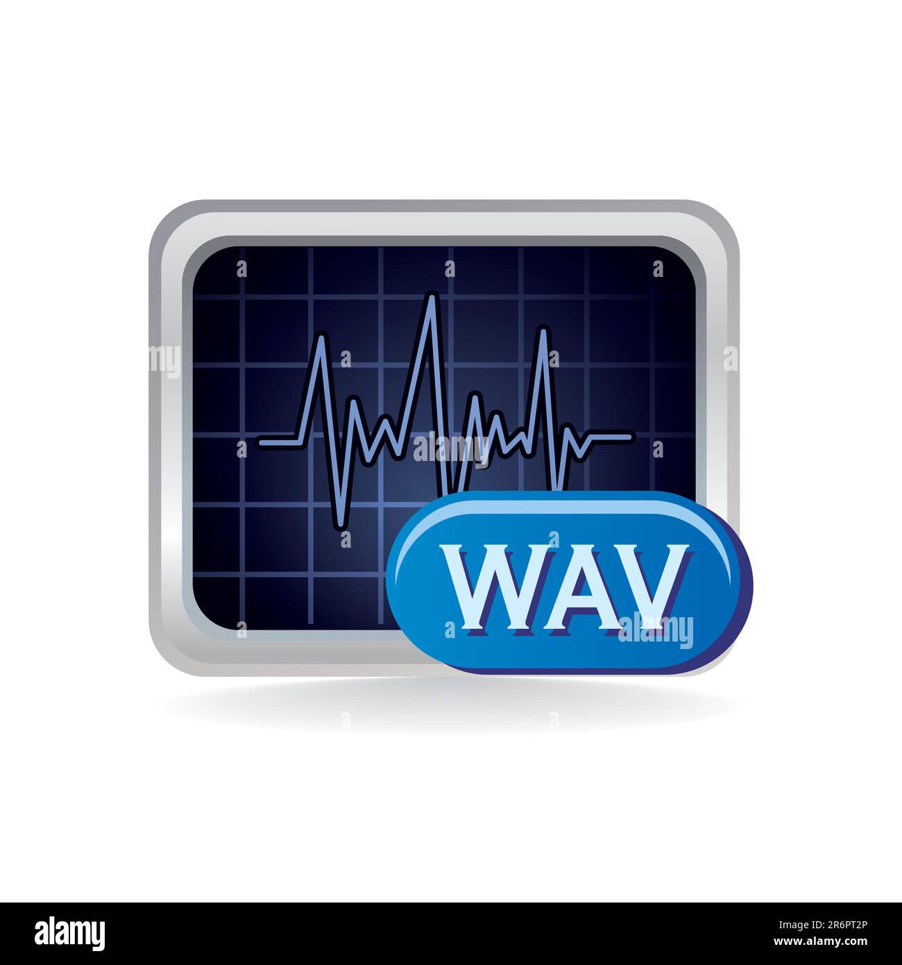 Wave icon Stock Vector Images - Alamy