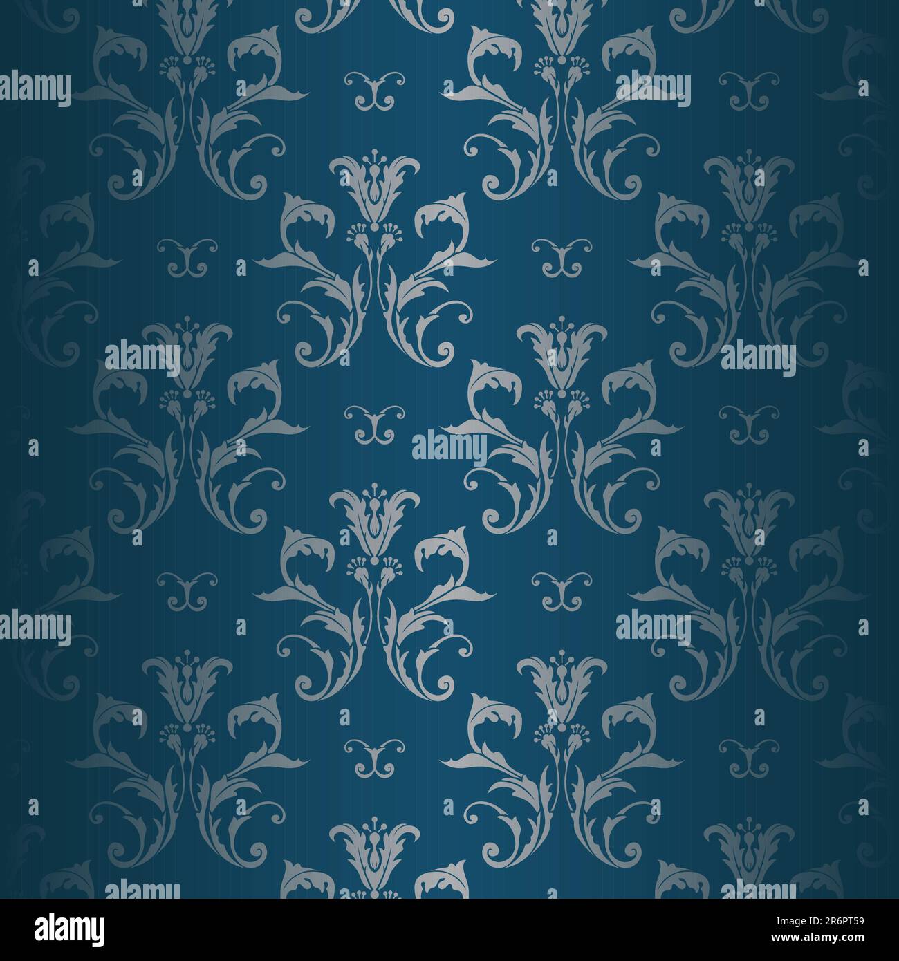 Silver floral pattern hi-res stock photography and images - Alamy
