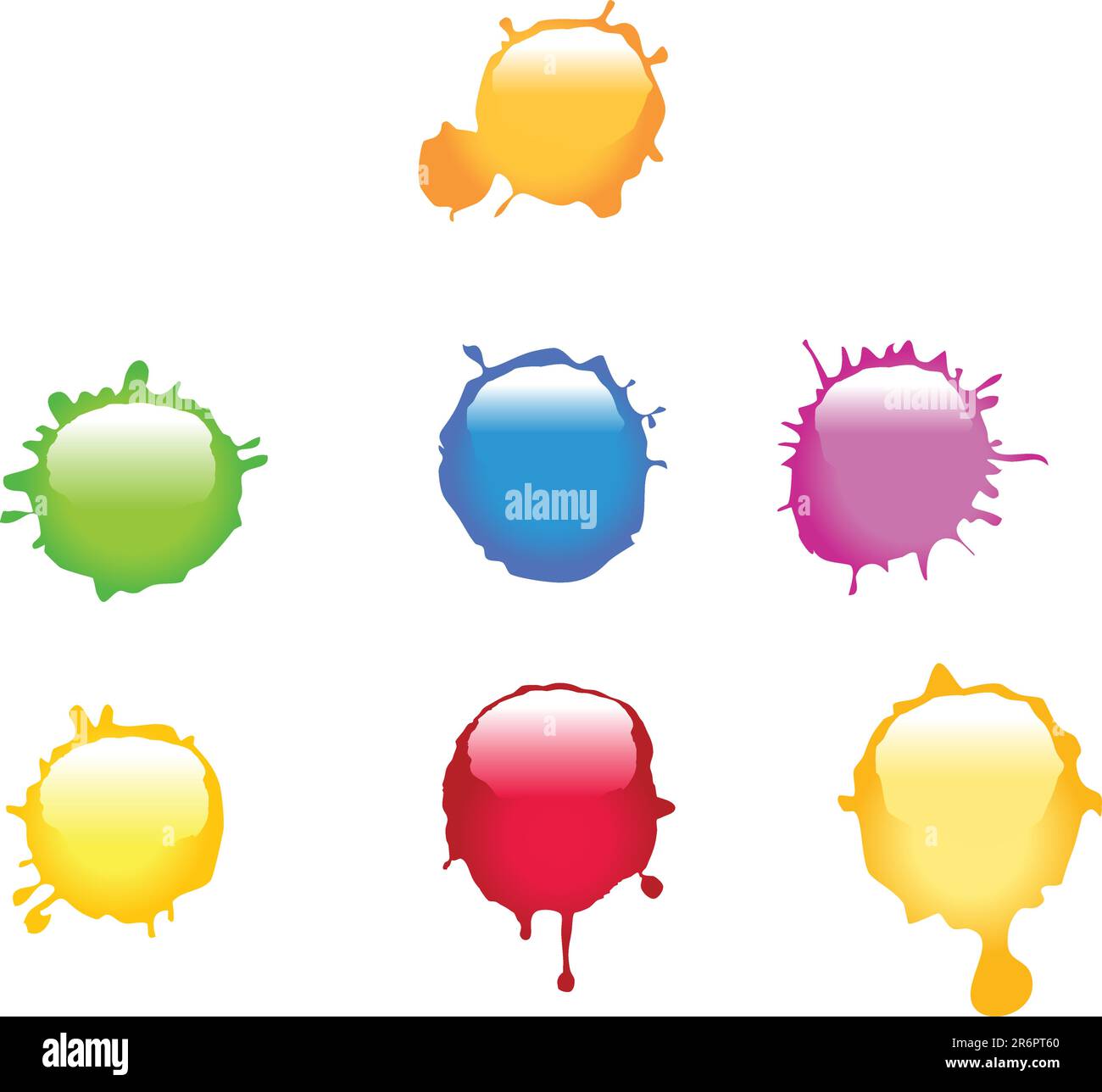 Purple violet paint splatter Stock Vector Images - Alamy