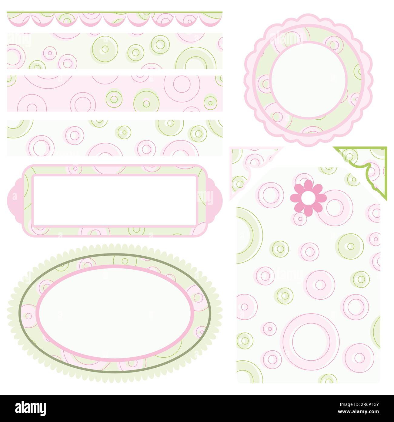 Set of elements for design. Motive of bubbles Stock Vector Image & Art ...