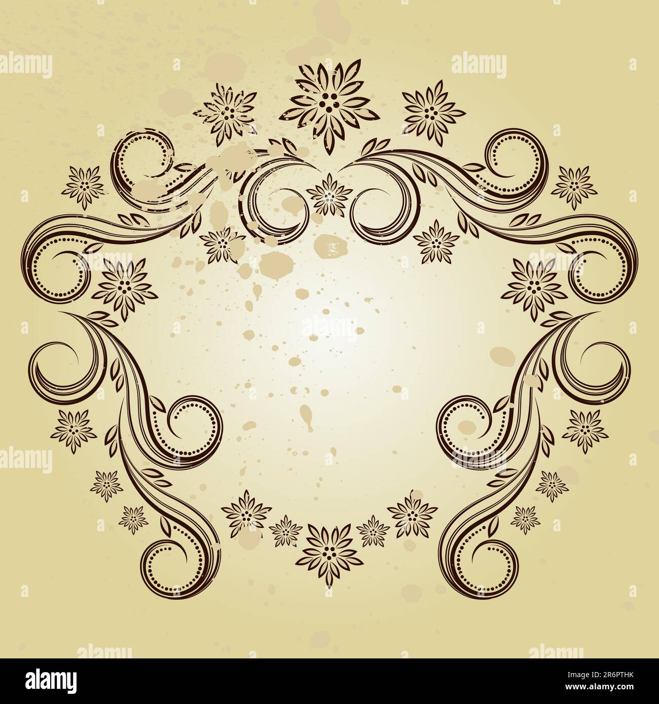 Baroque scrolls Stock Vector Images - Alamy