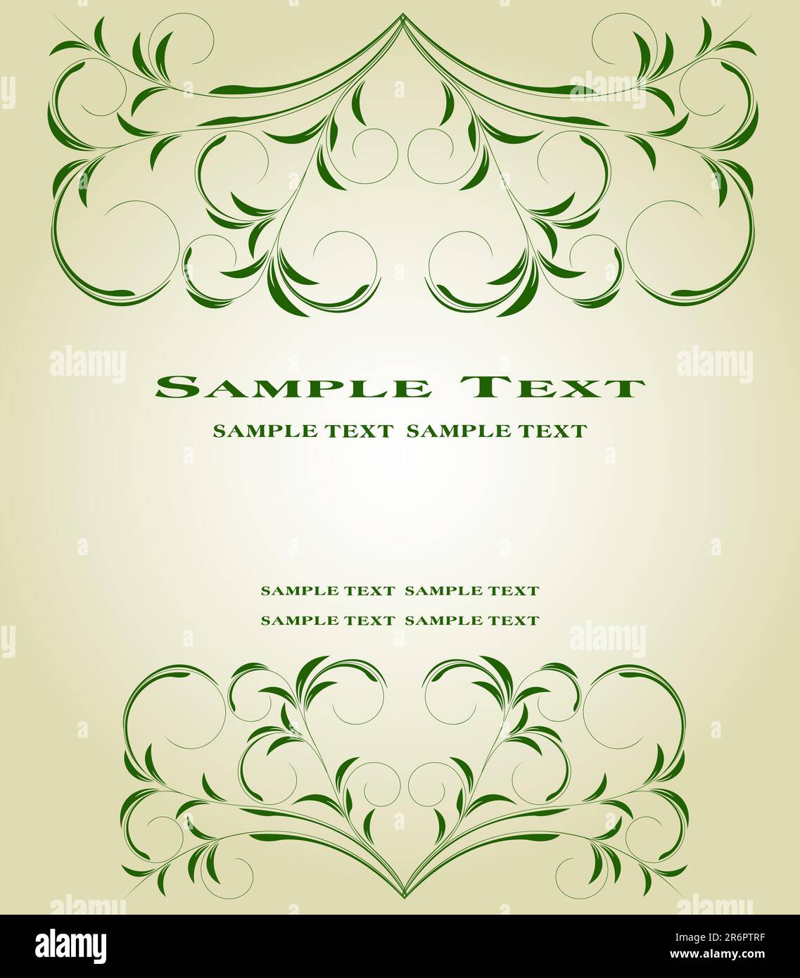 Abstract floral vector design Stock Vector Image & Art - Alamy