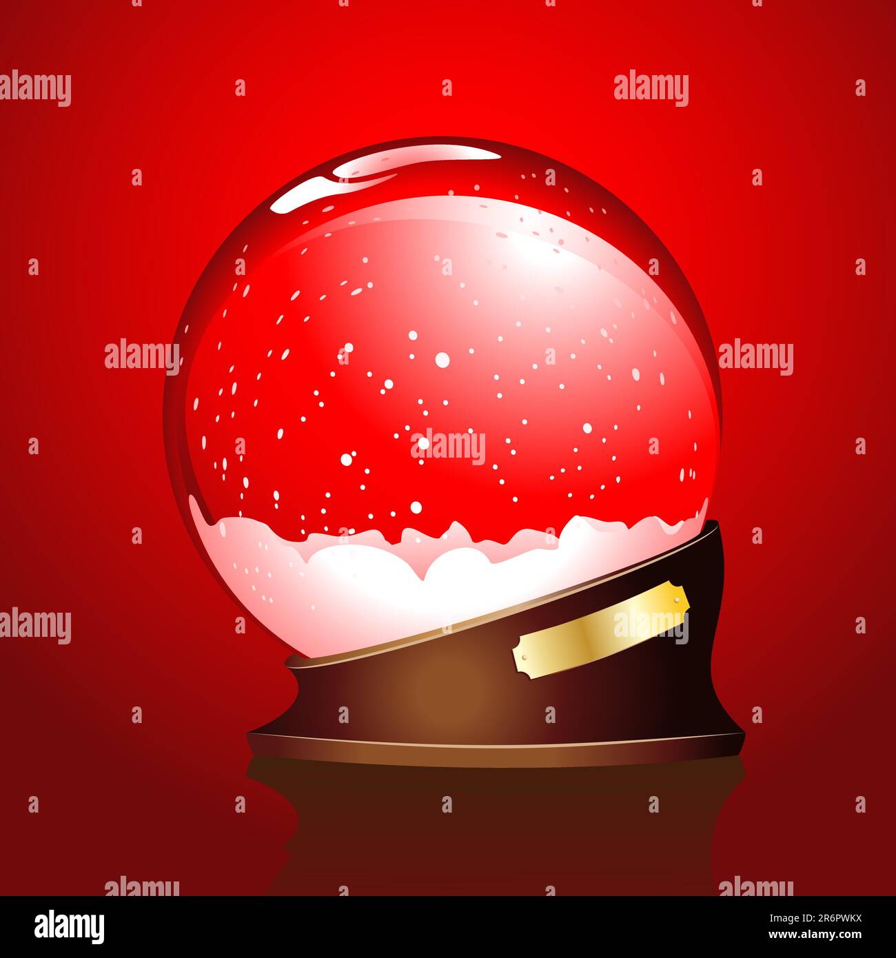 Winter globe Stock Vector Images - Alamy