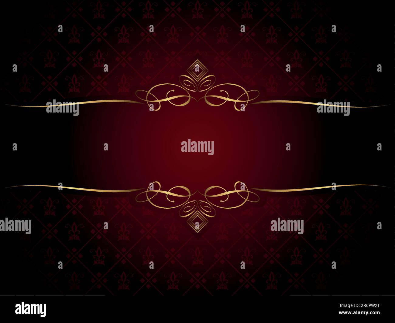 Decorative gold border Stock Vector Image & Art - Alamy