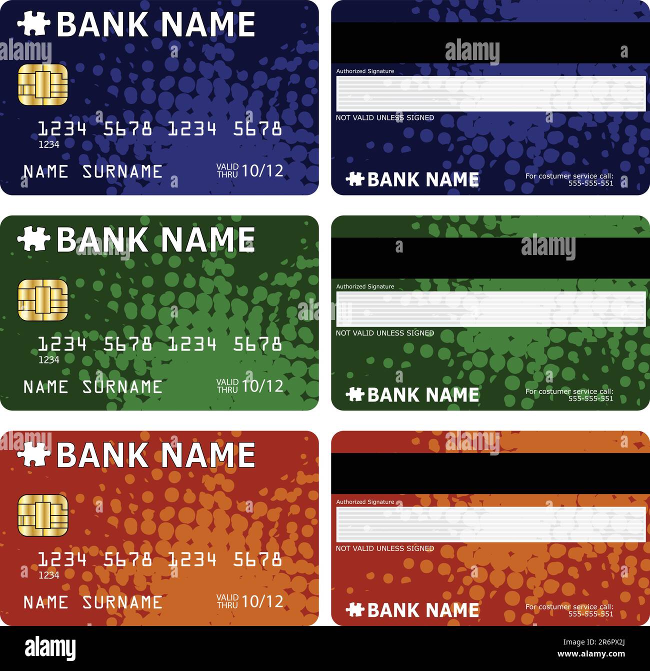 credit cards design - vector Stock Vector Image & Art - Alamy