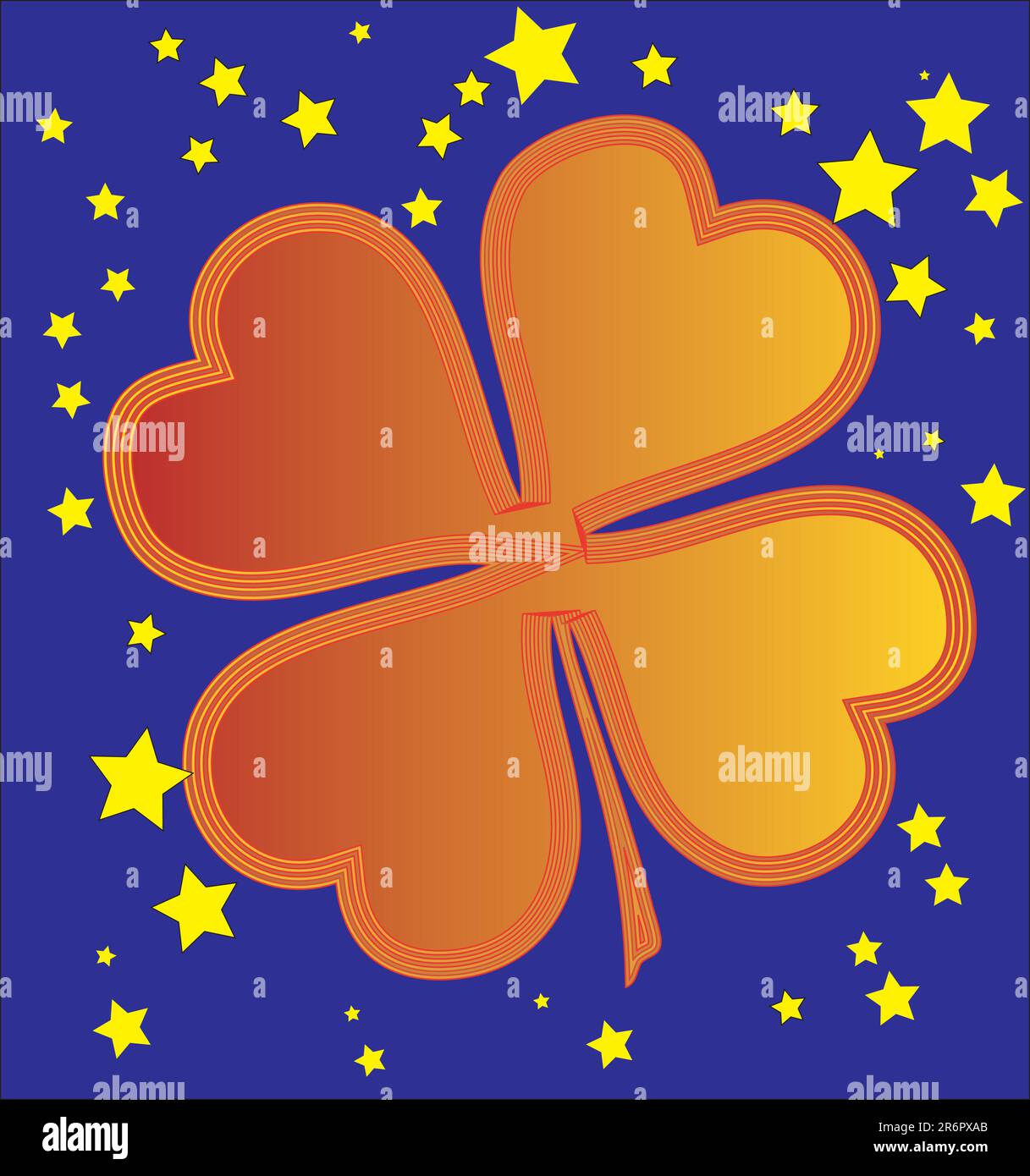Clover shape hi-res stock photography and images - Alamy