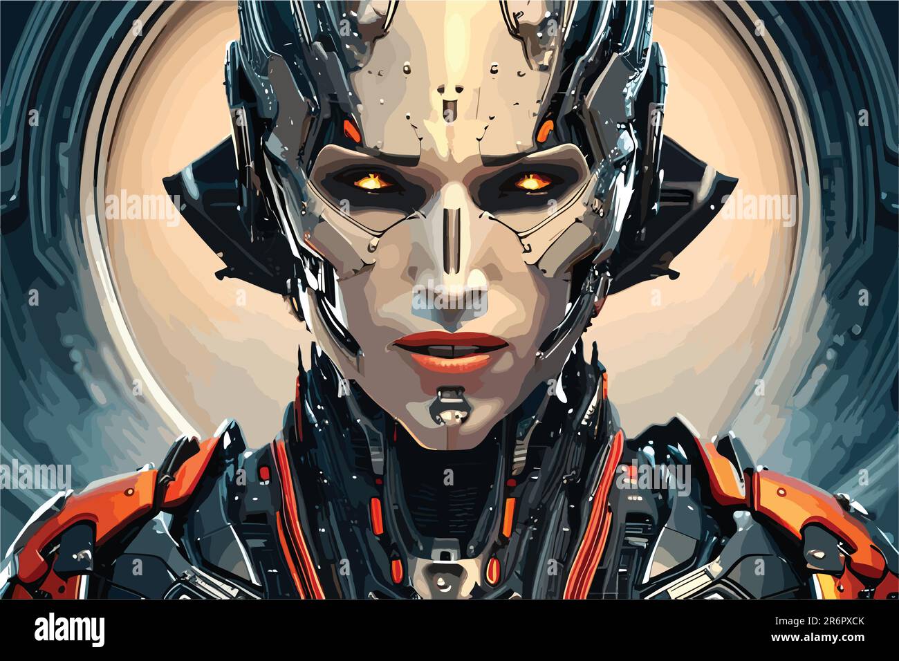Humanoid Robot Art