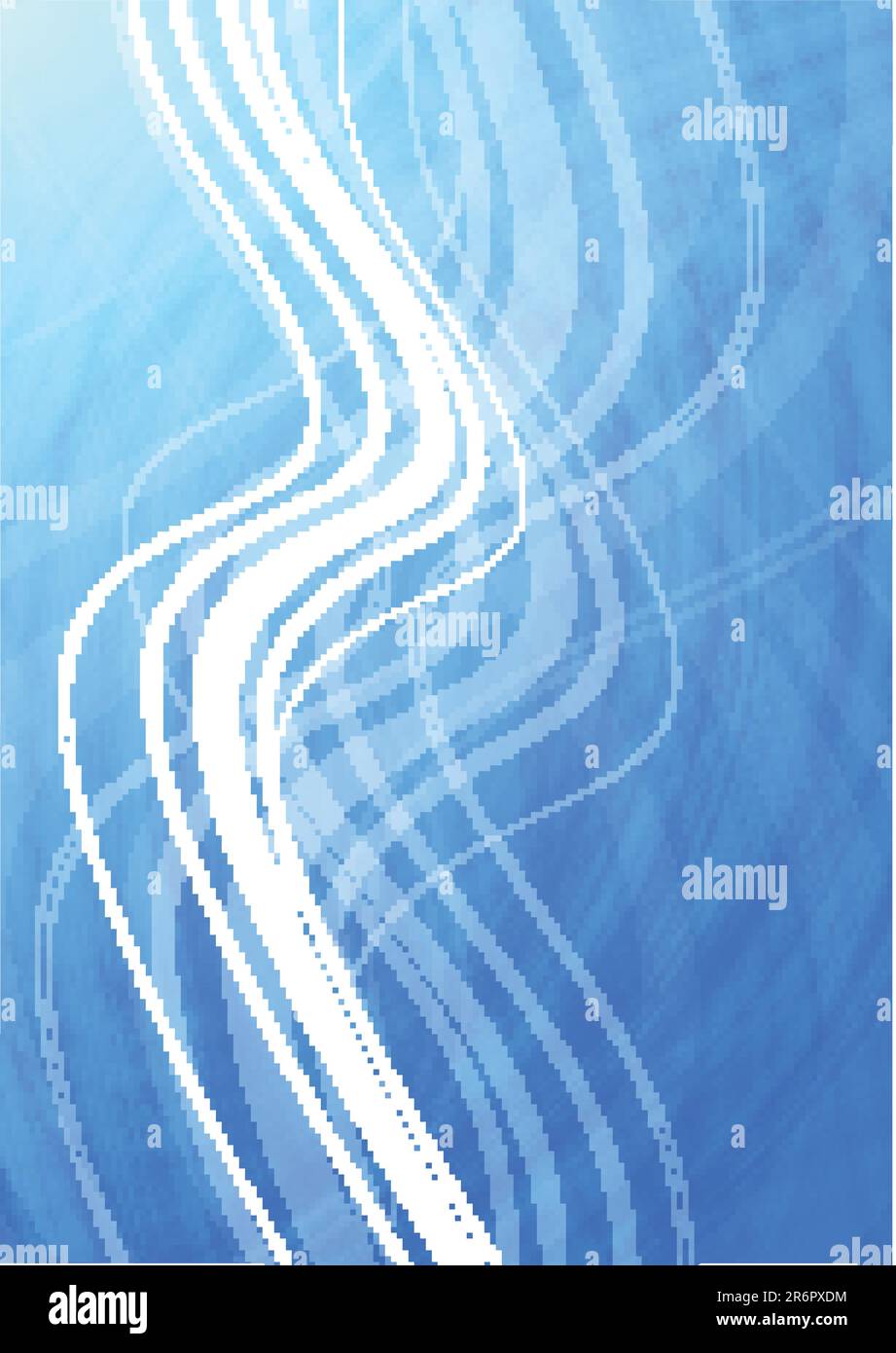 Simple waves on non-uniform background - eps 10 Stock Vector Image ...