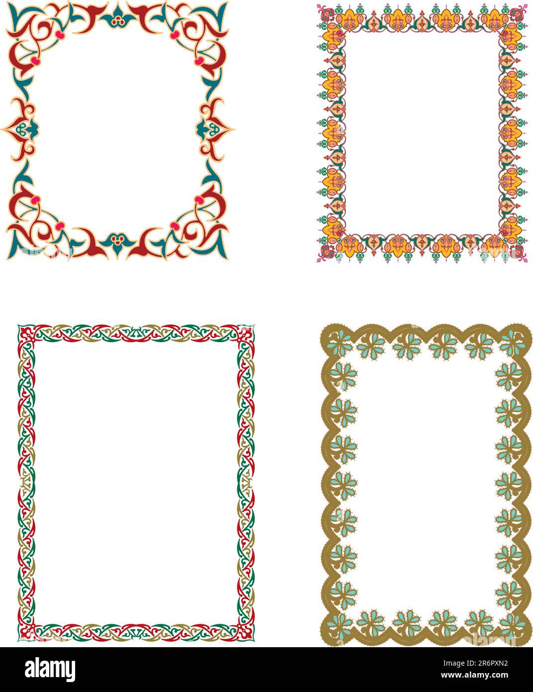oriental Islamic frames Stock Vector Image & Art - Alamy