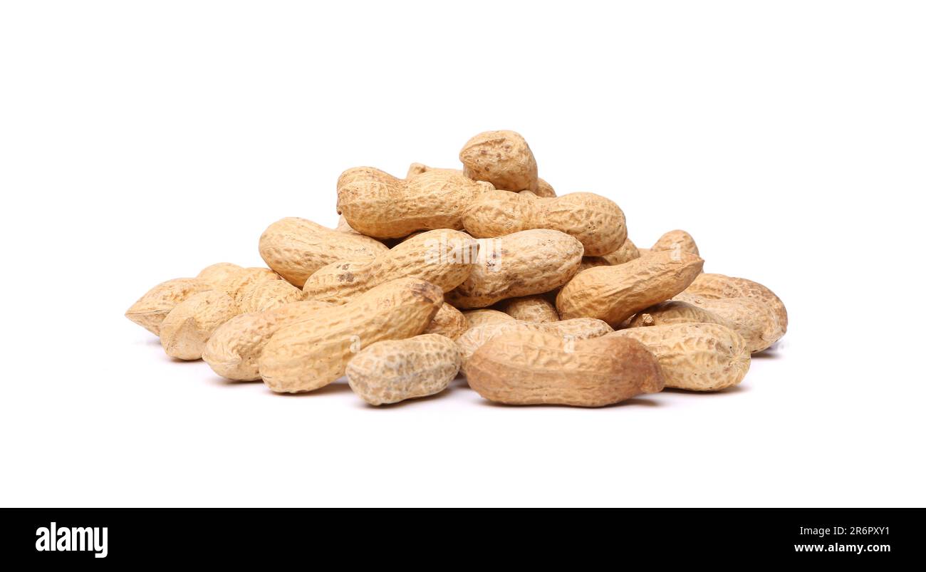 Handful of peanuts Stock Photo - Alamy