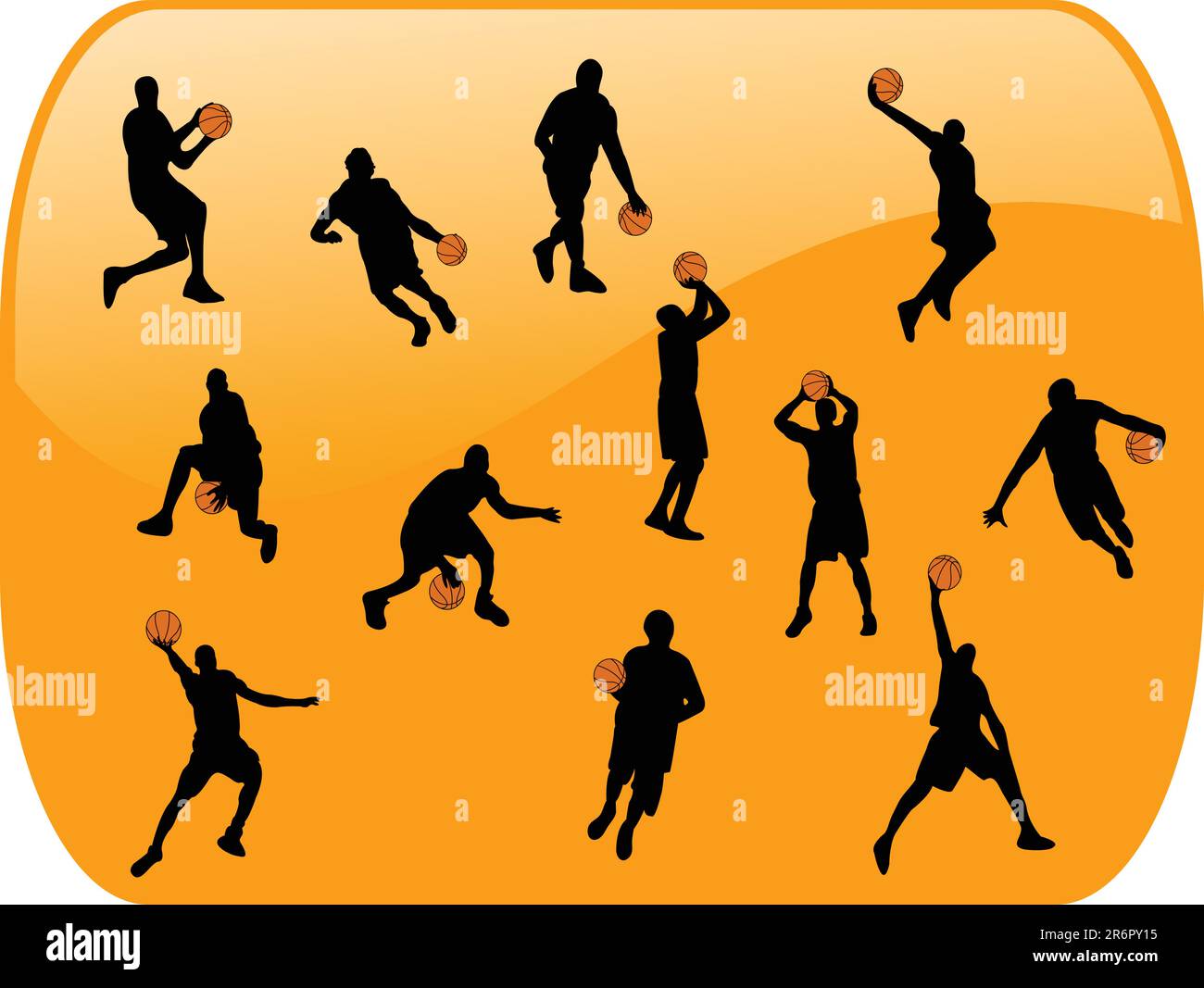 basketball with background - vector Stock Vector Image & Art - Alamy