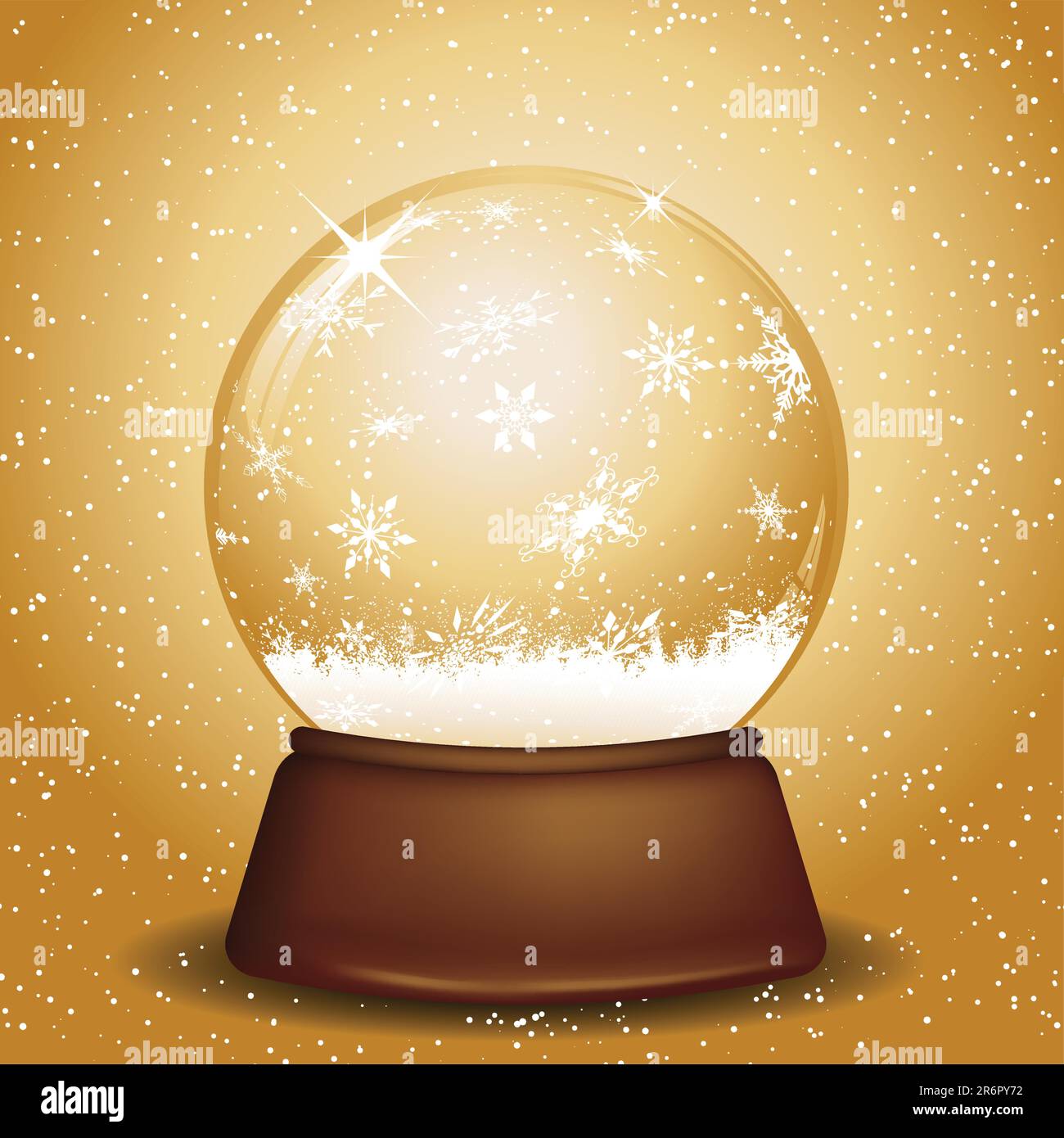 Winter globe Stock Vector Images - Alamy