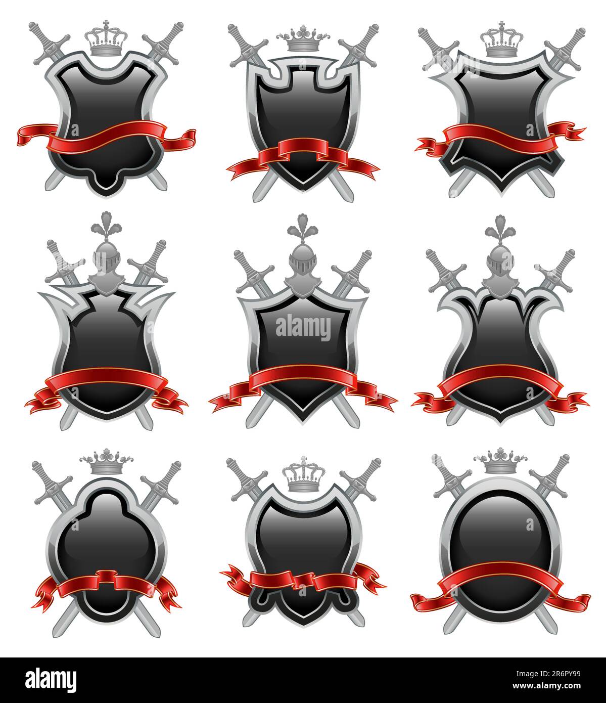 Coat of arms. Vector illustration Stock Vector Image & Art - Alamy