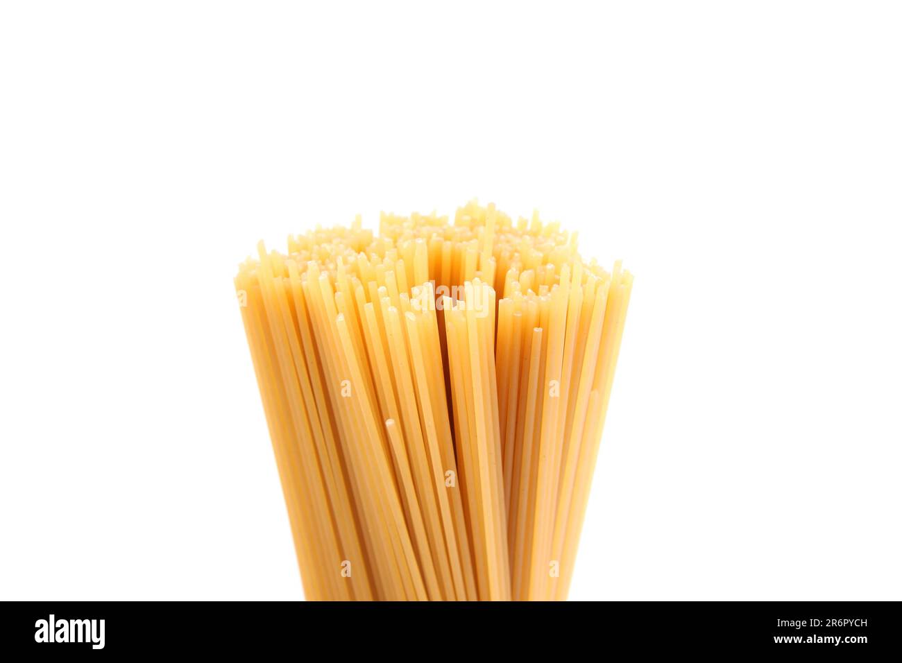 Bunch of spaghetti third number isolated on white background Stock ...