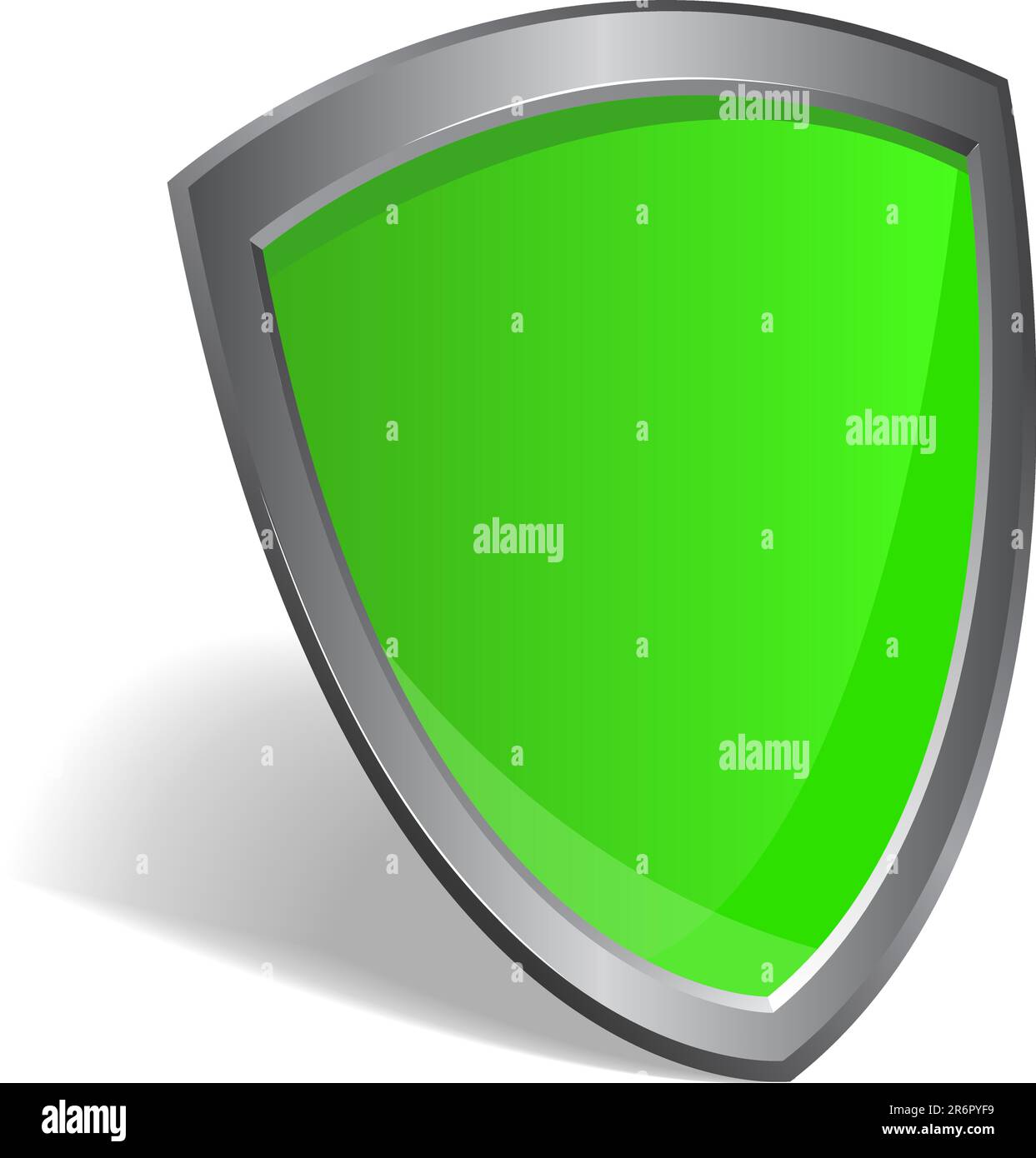 shield isolated on white background. security concept Stock Vector ...