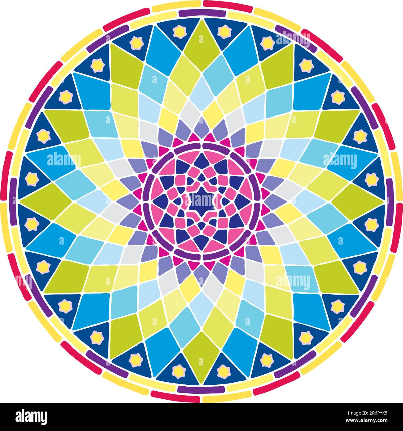 House of the mosaic Stock Vector Images - Alamy