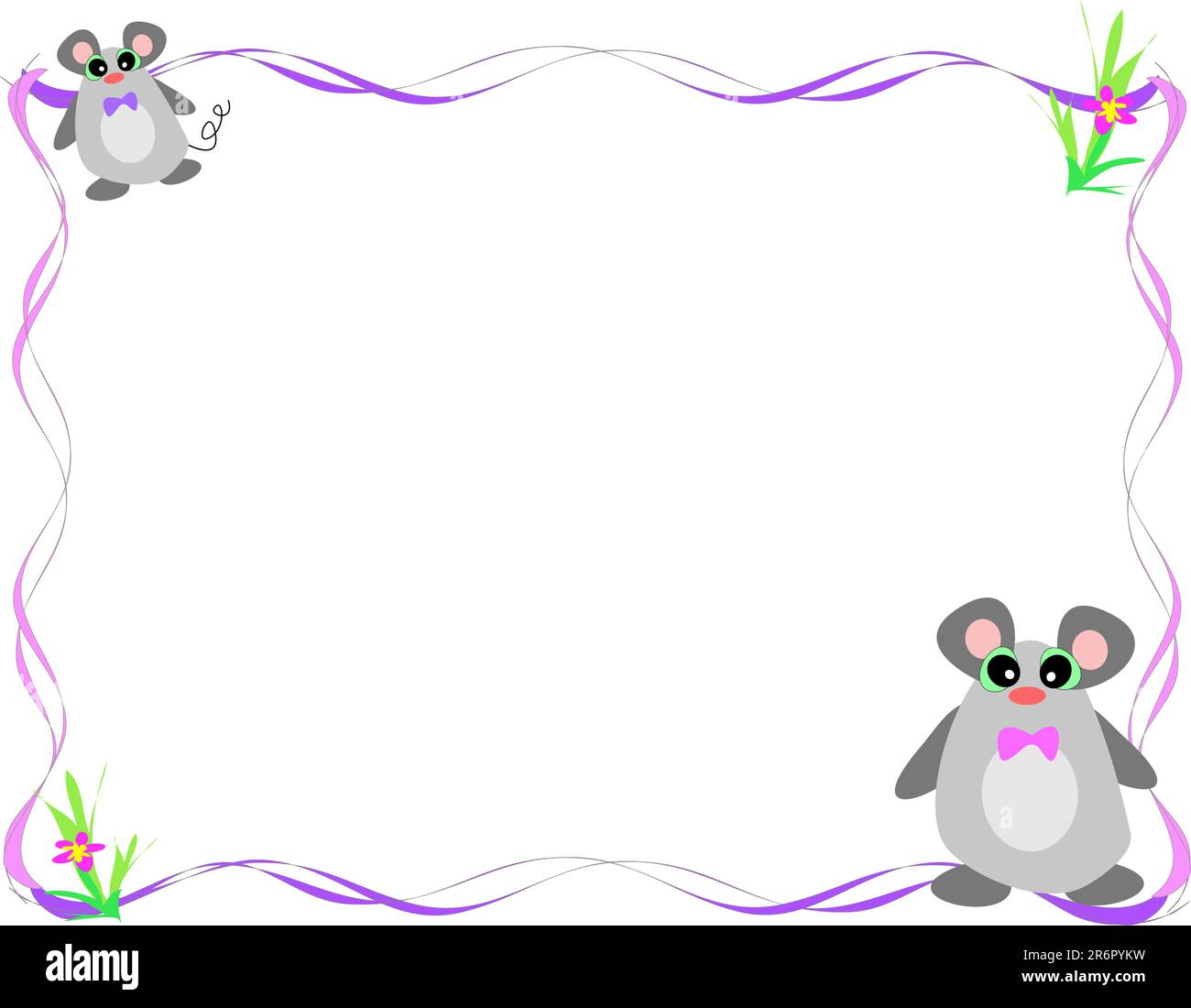 Wispy border Stock Vector Images - Alamy