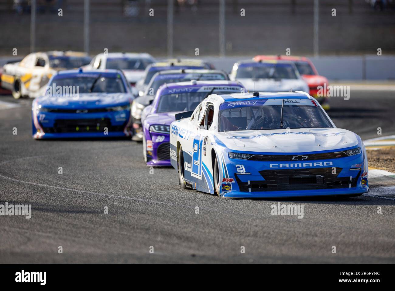 SONOMA, CA - JUNE 10: Austin Hill (#21 Richard Childress Racing Bennett ...