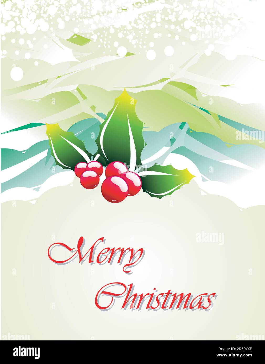 Christmas holly border clipart Stock Vector Images - Alamy