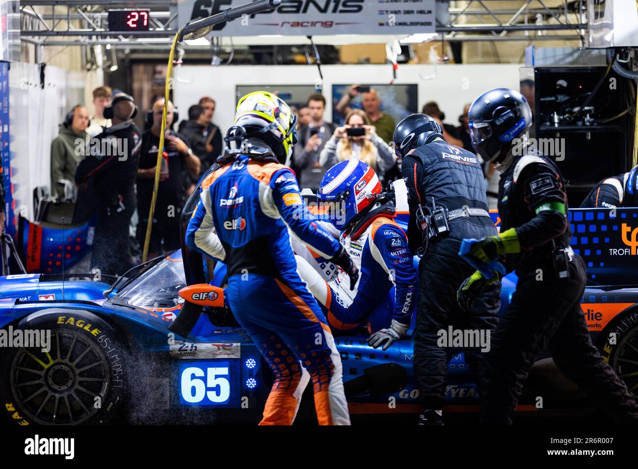 Le Mans, France. 11th June, 2023. 65 MALDONADO Manuel (col), VAN DER ...