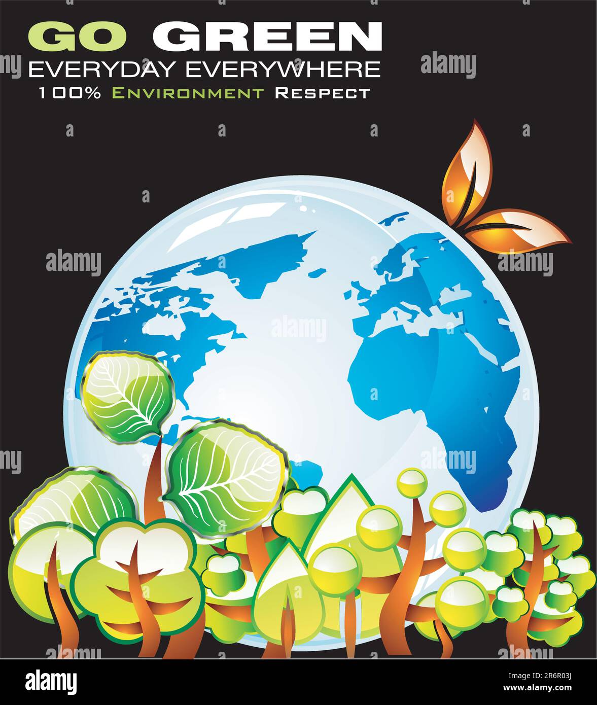 Abstract Environmental Earth concept background Stock Vector Image ...