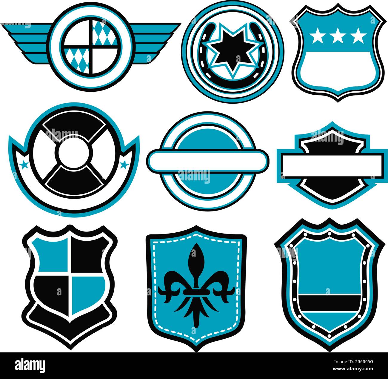 badge logo design Stock Vector Image & Art - Alamy