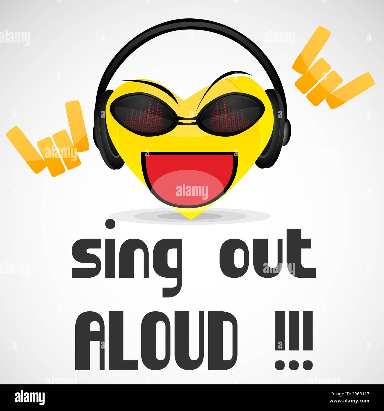 Happy heart smiley face Stock Vector Images - Alamy