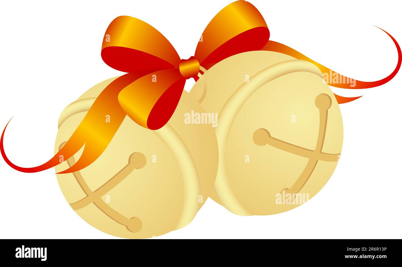Bell ringing christmas Stock Vector Images - Alamy