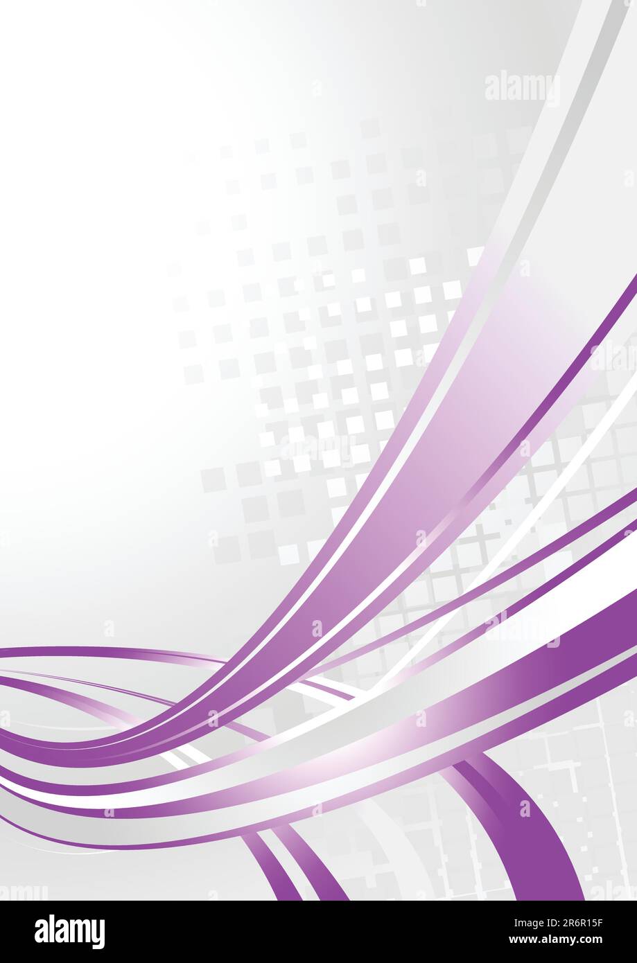 Beautiful wavy background. Vector illustration Stock Vector Image & Art ...