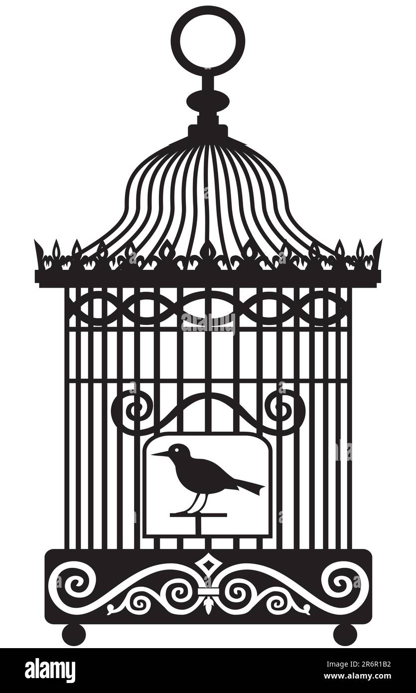 Vintage Bird Silhouette