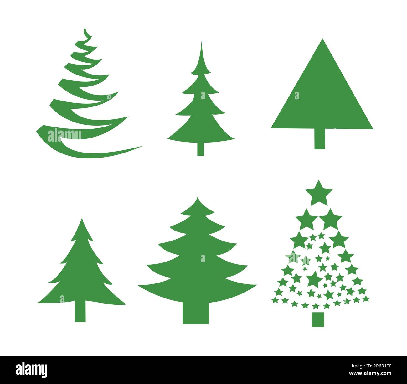 Round trees Cut Out Stock Images & Pictures - Alamy