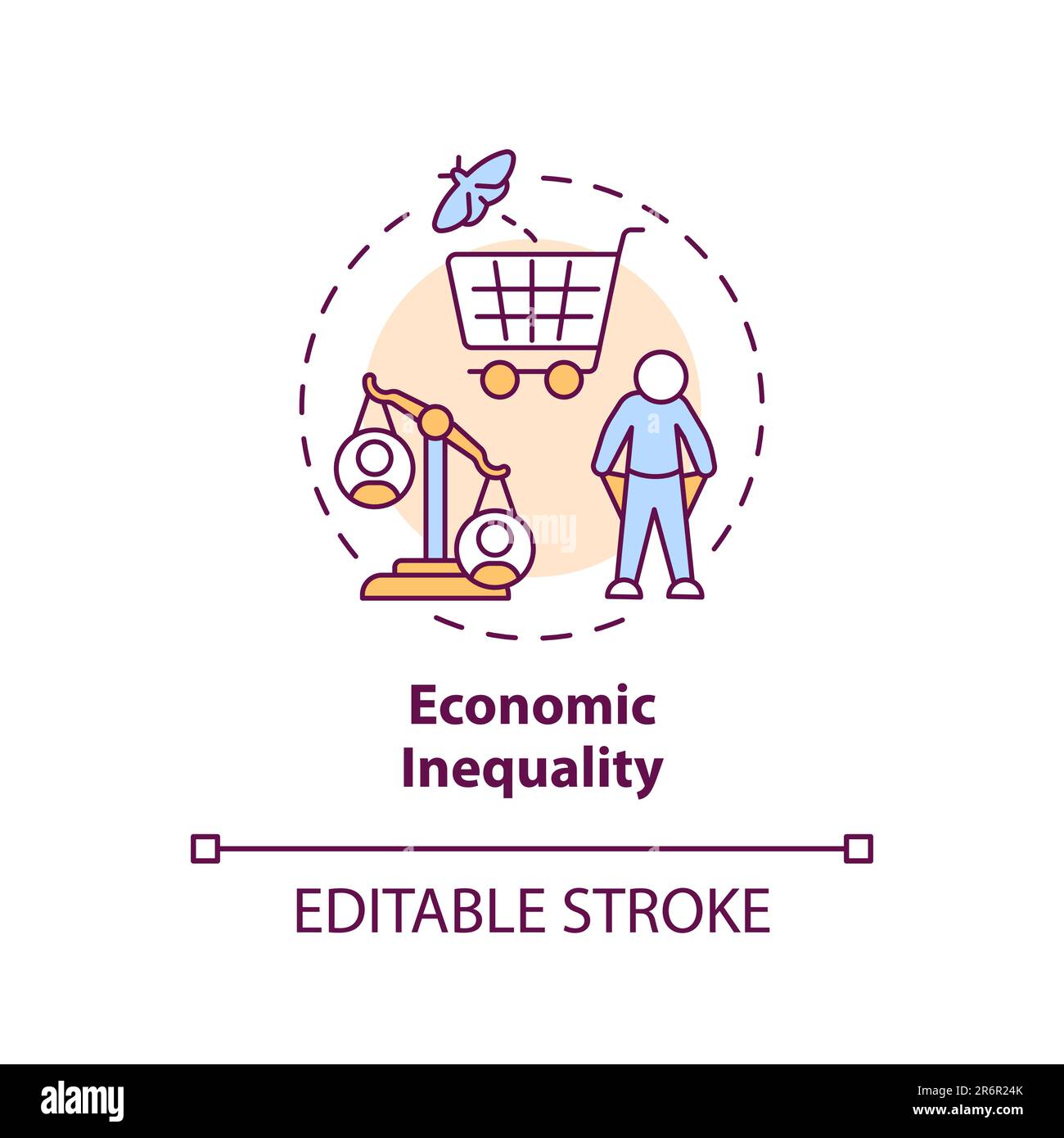 Wealth inequality concept hi-res stock photography and images - Alamy