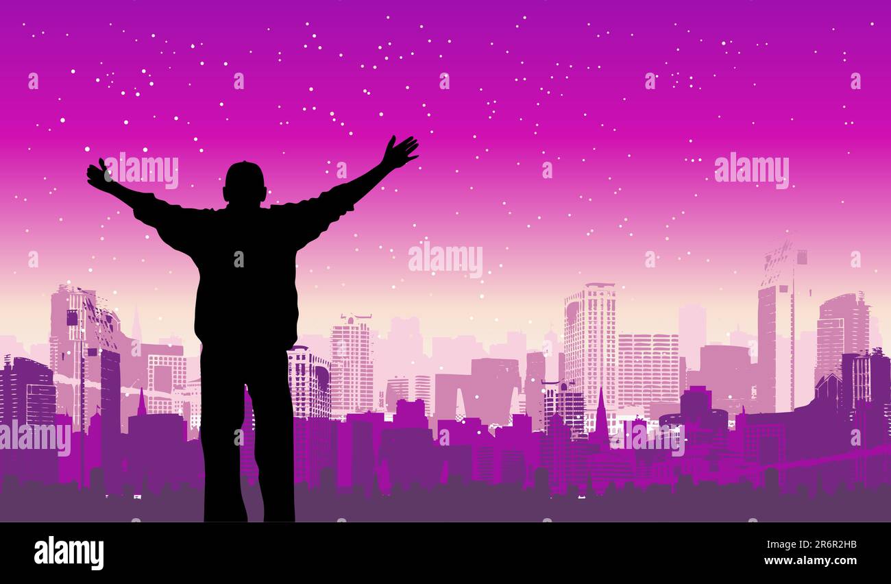 It's my city, vector illustration for your design Stock Vector Image ...