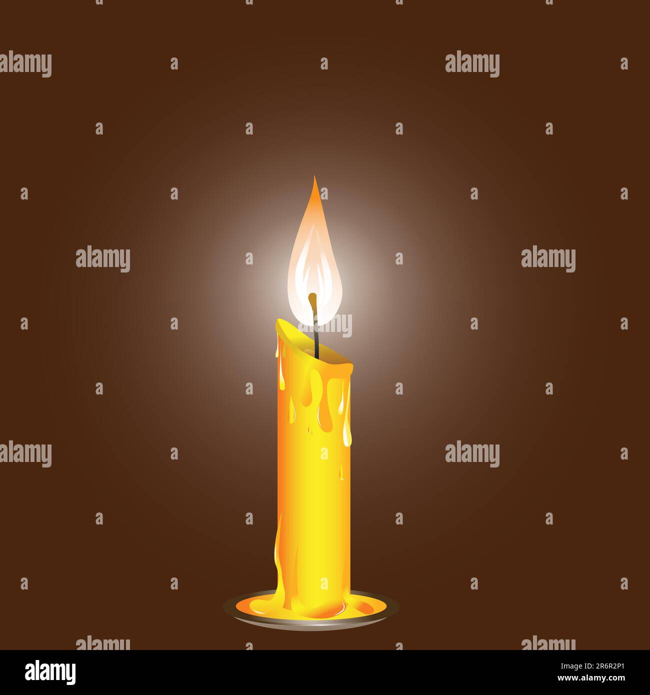 Candle wax drip Stock Vector Images - Alamy
