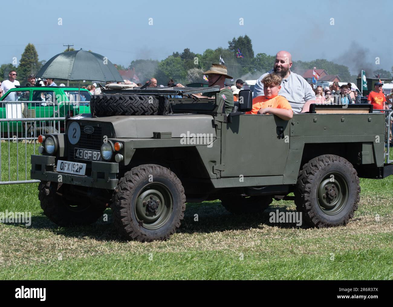 Military - Smallwood Steam & Vintage Rally 2023 Stock Photo - Alamy