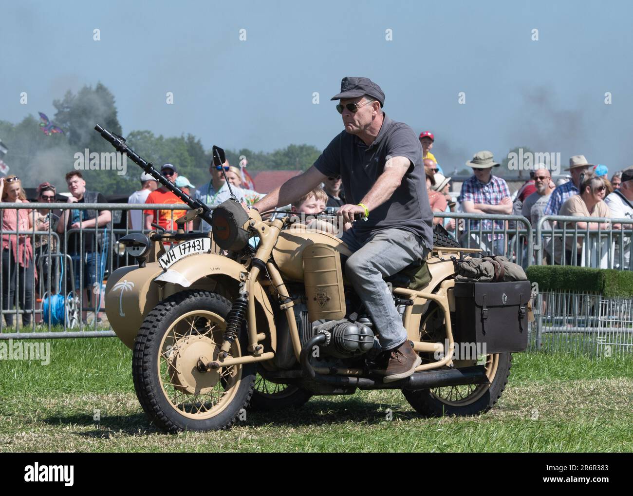 Military - Smallwood Steam & Vintage Rally 2023 Stock Photo - Alamy