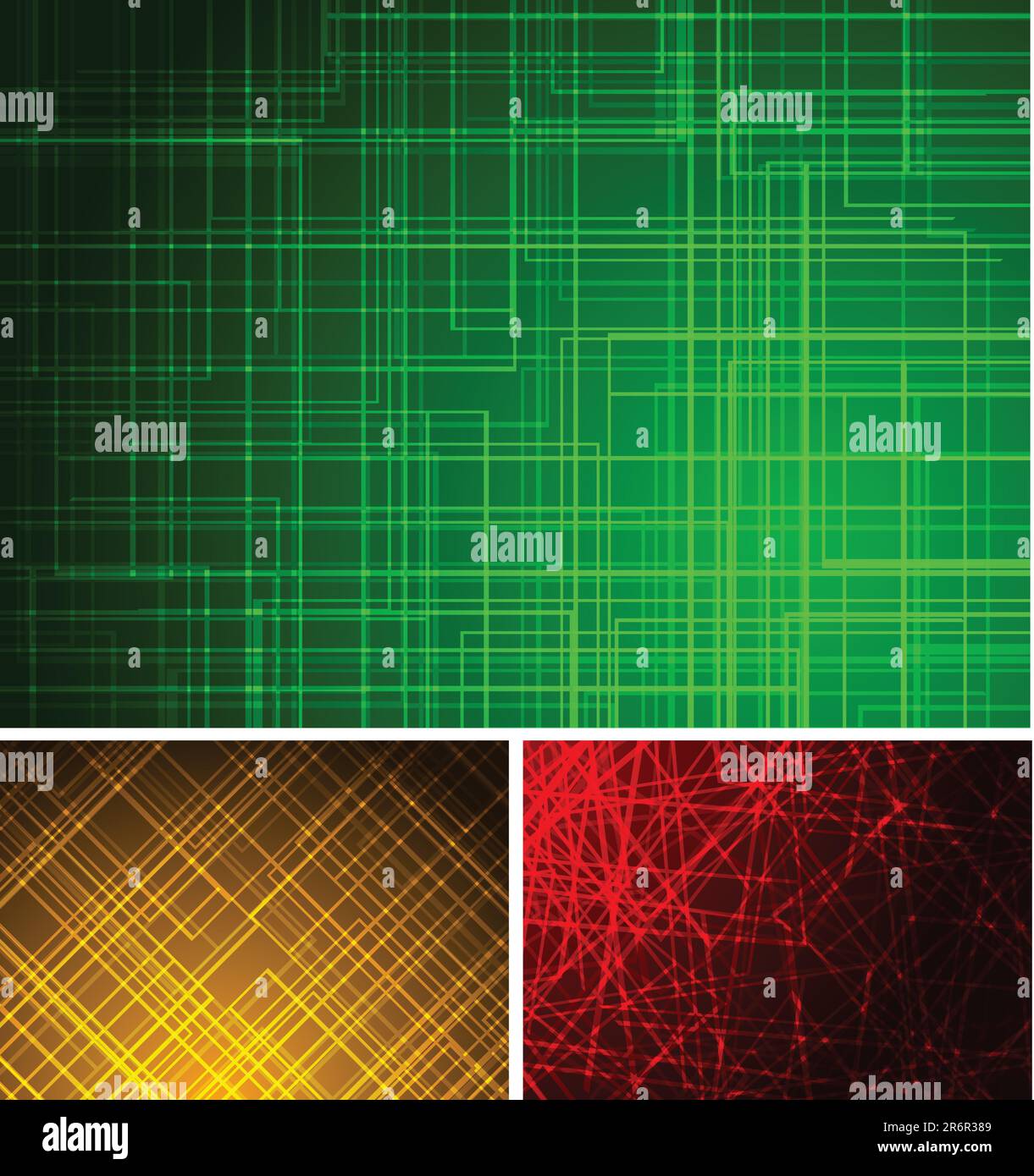 Set of simple abstract backgrounds - eps 10 Stock Vector Image & Art ...