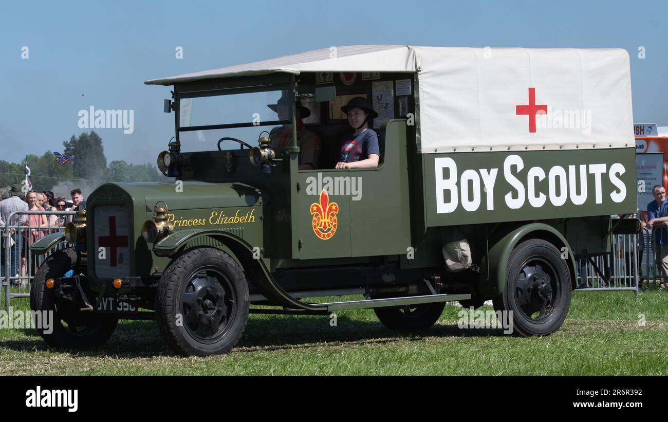 Military - Smallwood Steam & Vintage Rally 2023 Stock Photo - Alamy