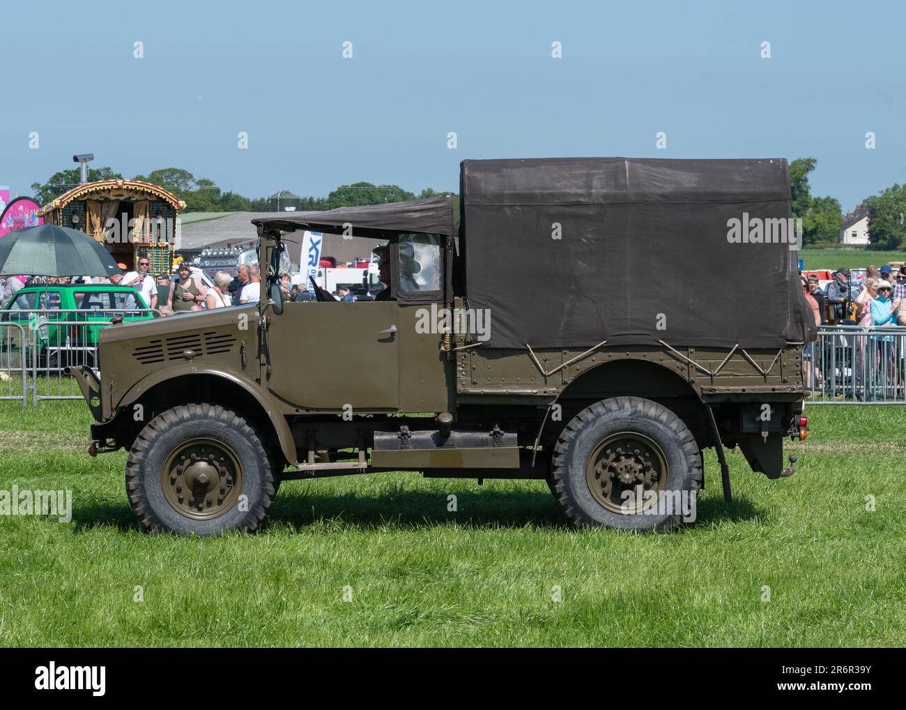Military - Smallwood Steam & Vintage Rally 2023 Stock Photo - Alamy